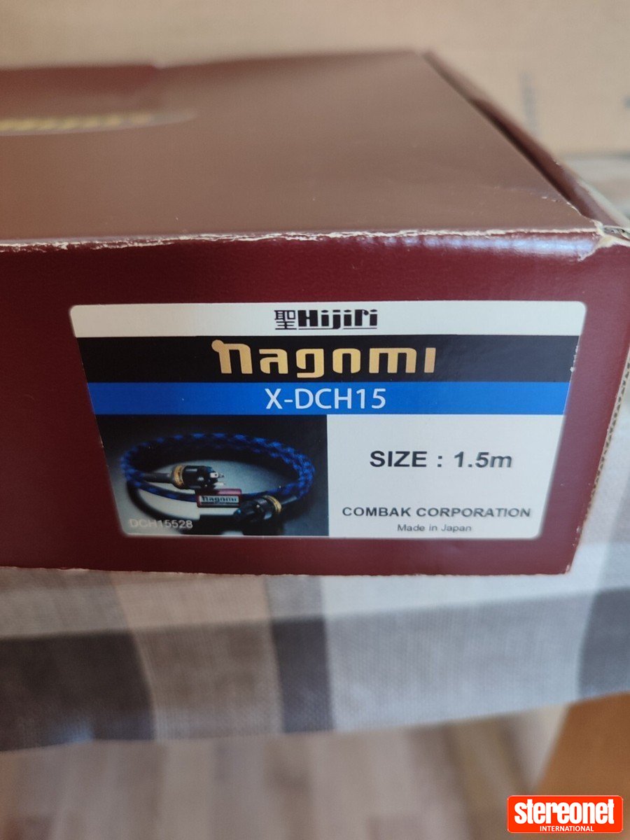 Hijiri Nagomi X-DCH15 Power Cable - Power Cables - StereoNET