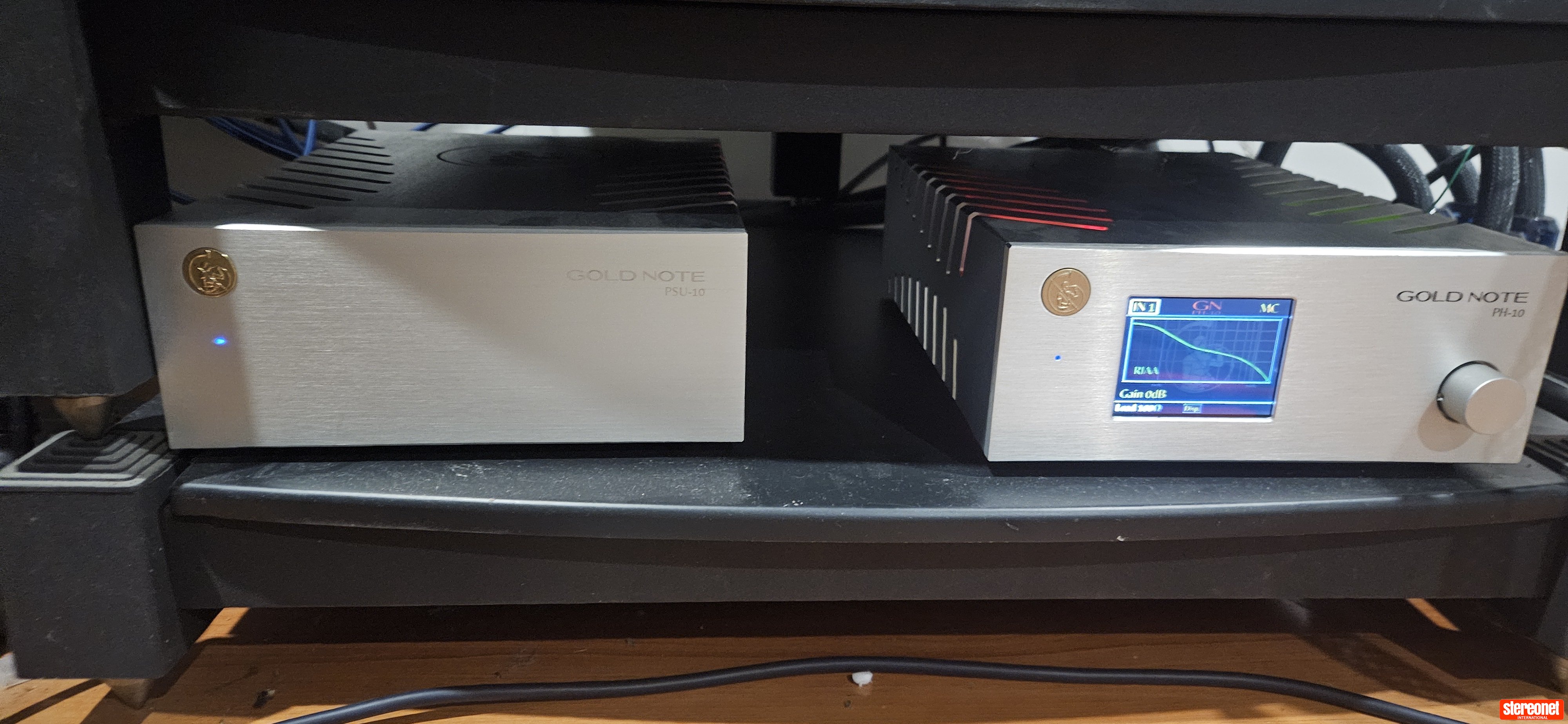 Gold Note Ph10 phono stage with psu-10 power supply Phono Preamplifier - Phono Amplifiers ...