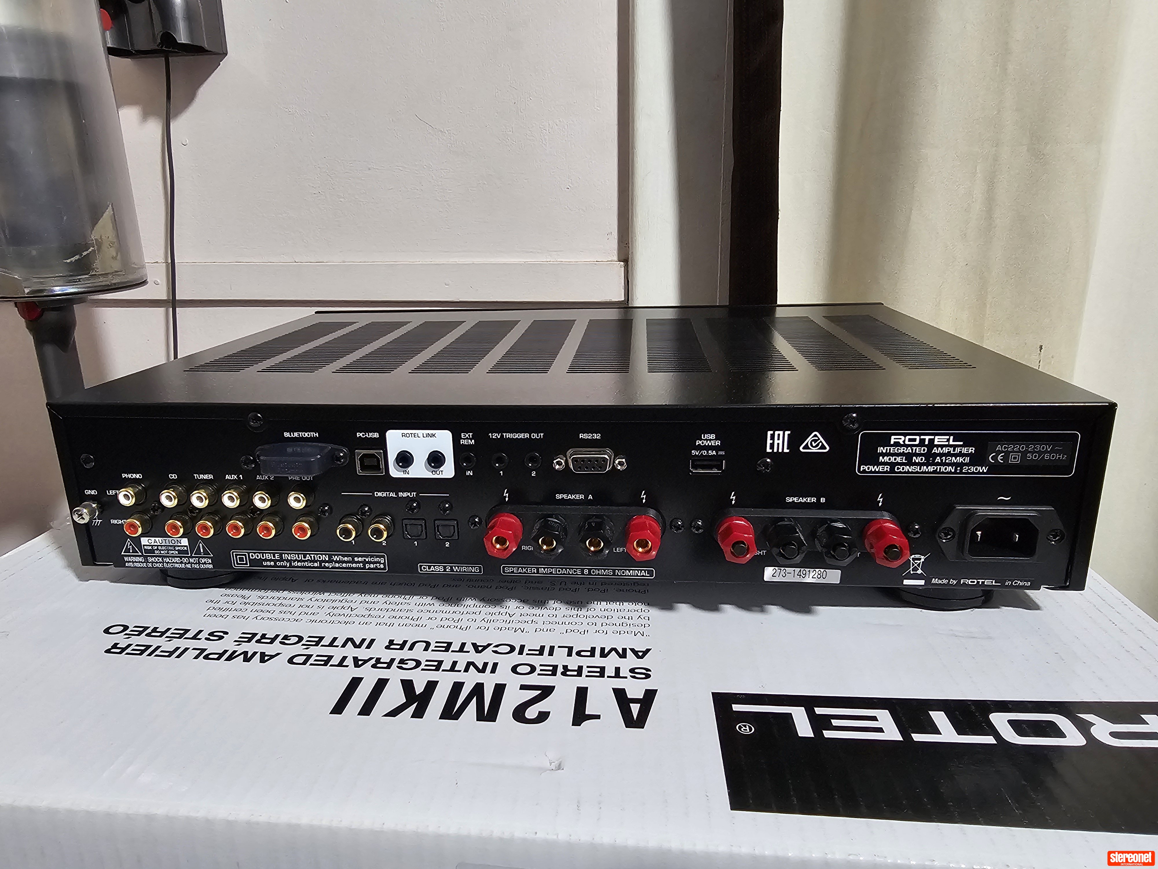 Rotel A12 MKII Integrated Amplifier (Solid State) - Integrated ...