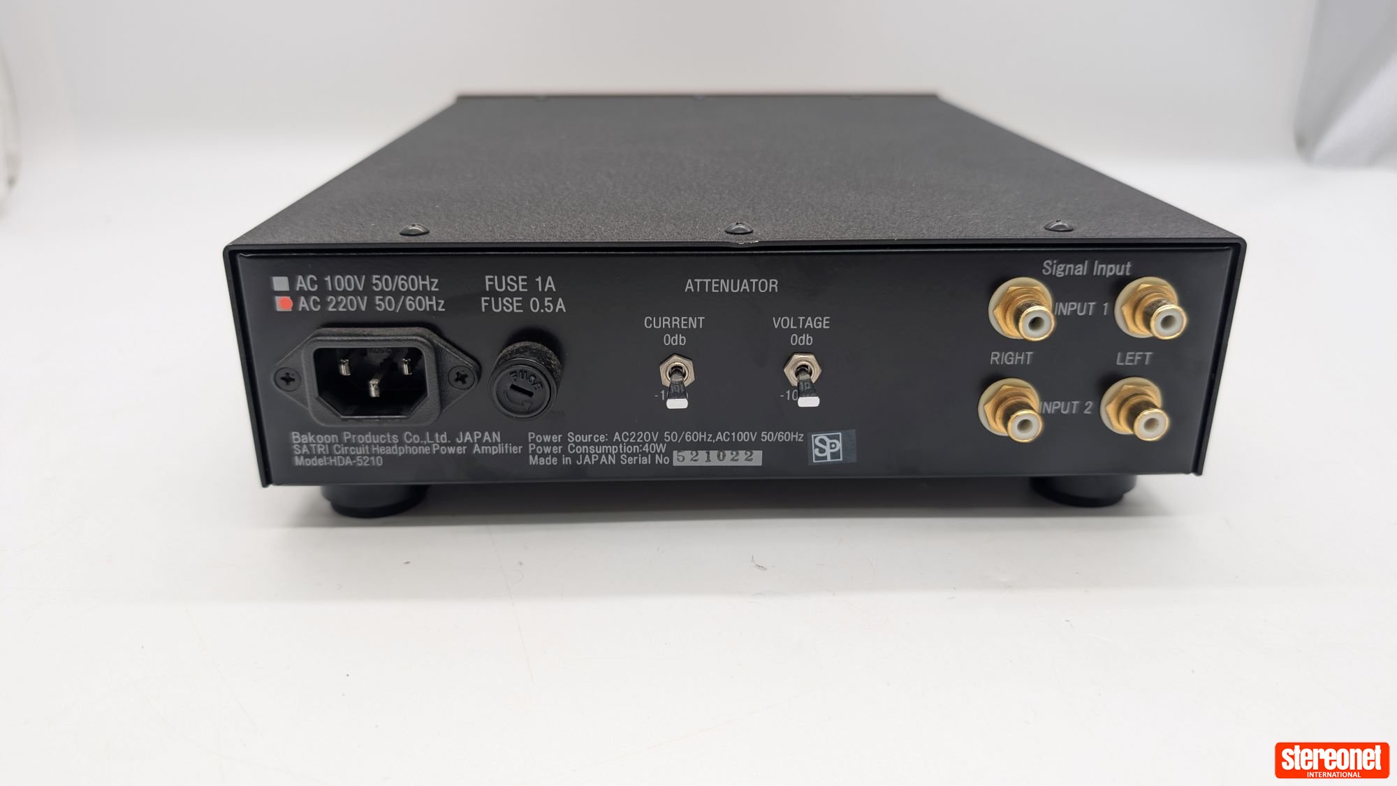 Bakoon HDA-5210 MK1 Headphone Amplifier - Headphone Amps & DACs - StereoNET