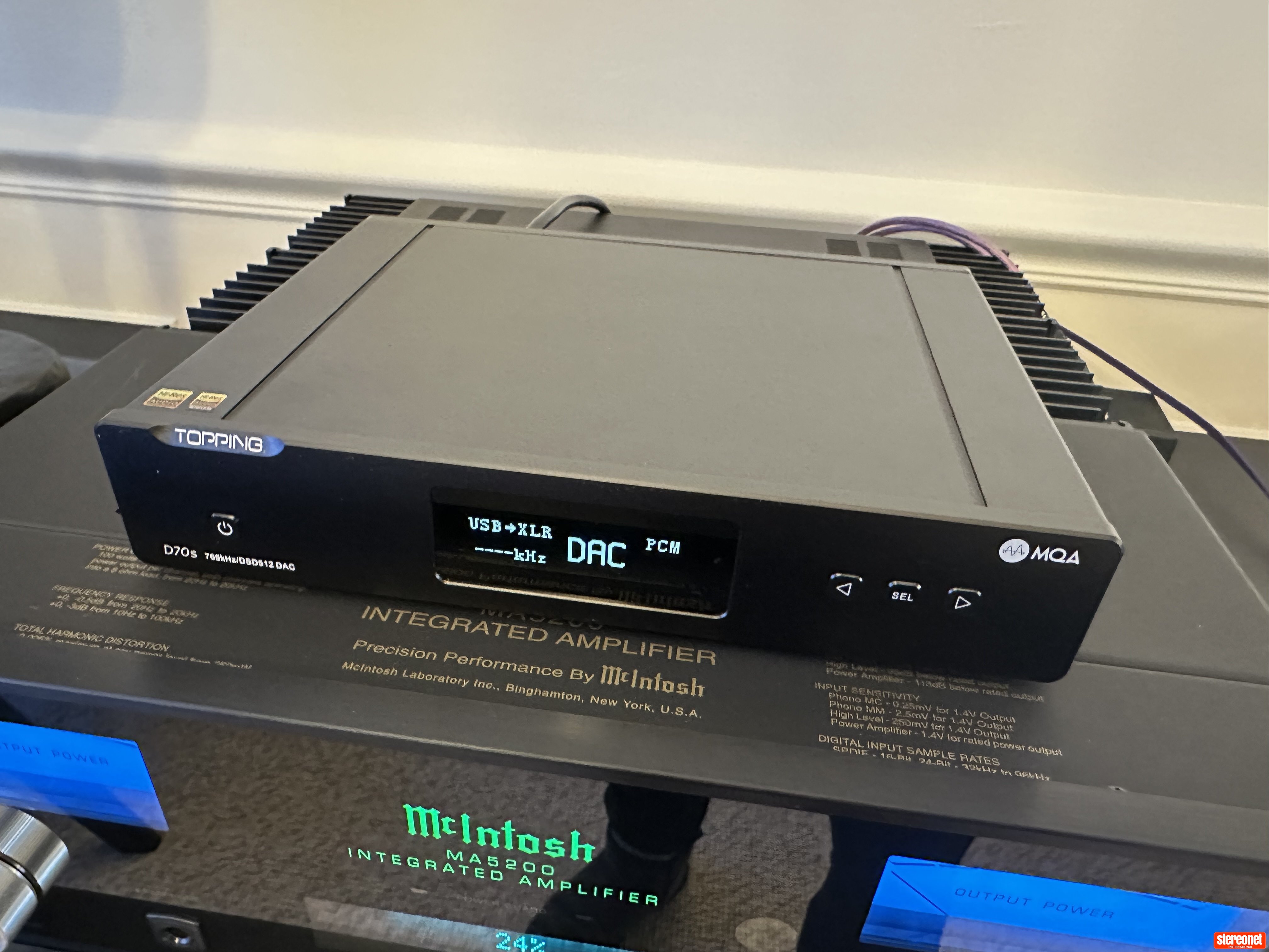 Topping D70S Digital Analog Converter (DAC) - DACs and Streamers ...