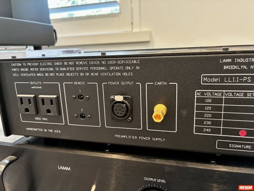 Lamm Reference ML3 and LL1.1 Signature Series Pre / Power Combination ...