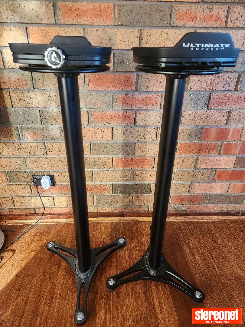 Ultimate Support MS100B Speaker Stands - Pro Audio / Studio Gear ...