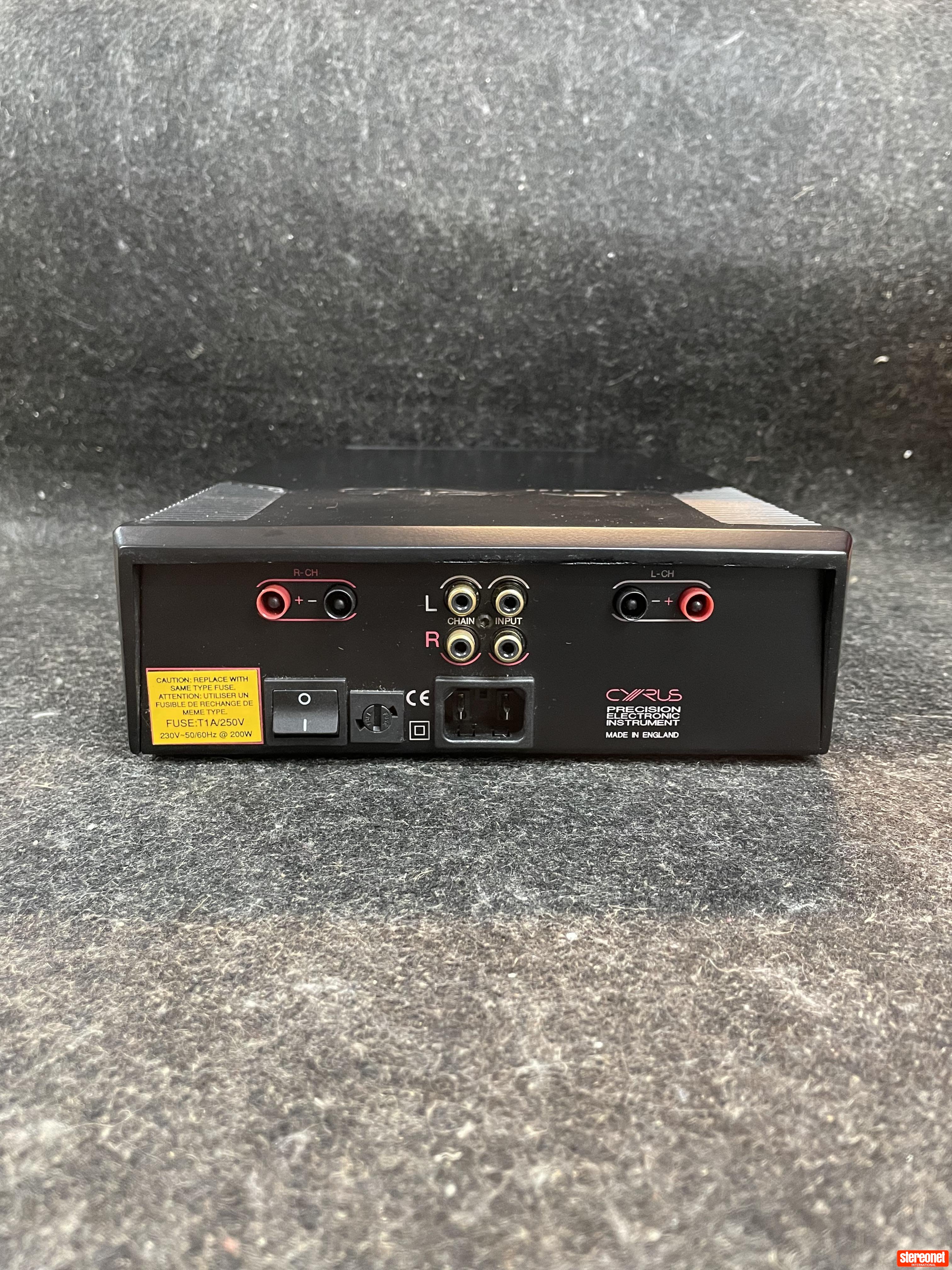 Cyrus Audio XPA Power Amplifier - Power Amplifiers - StereoNET