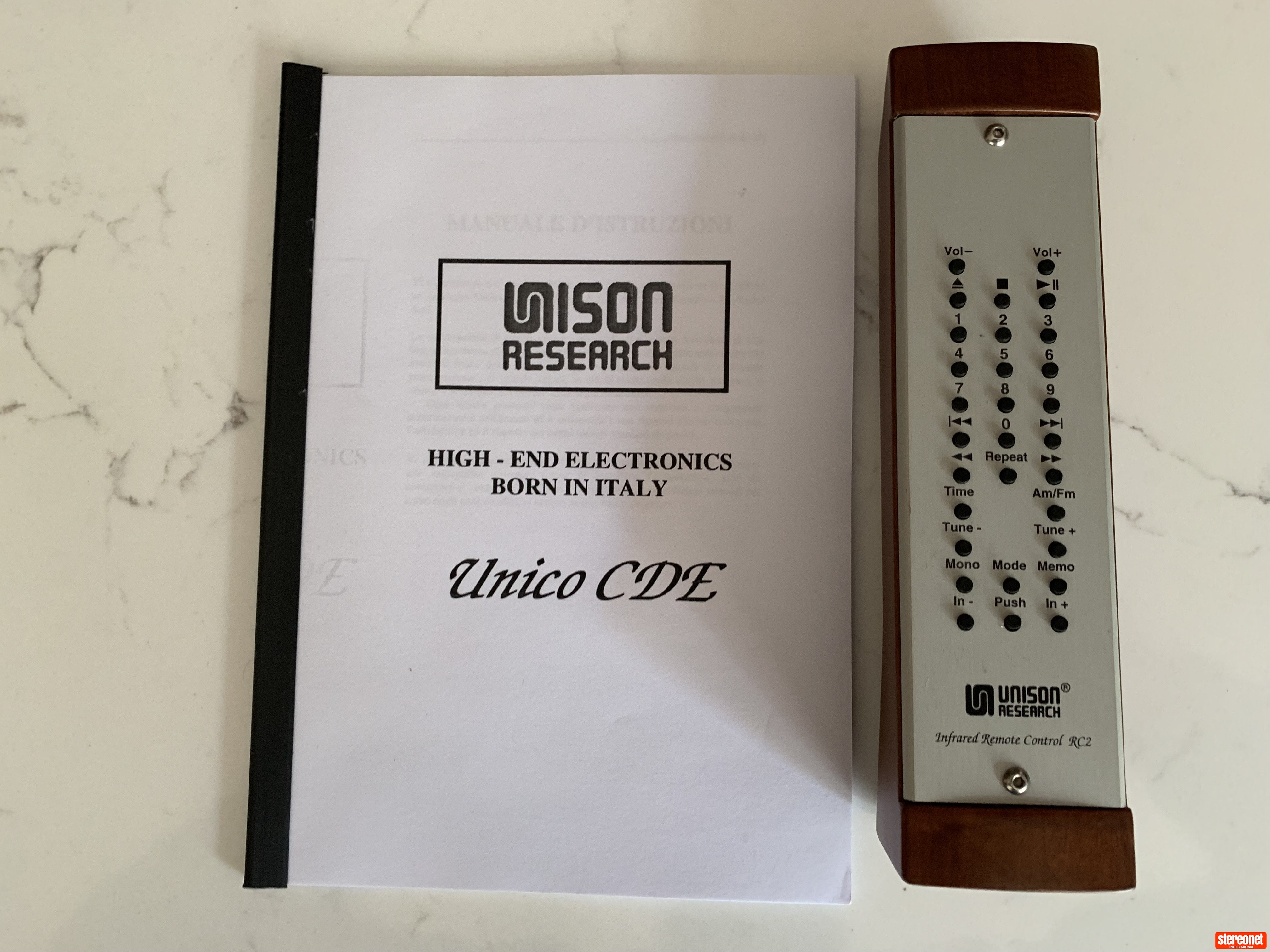Unison Research Unico CDE CD Player - CD/SACD Players & Transport ...