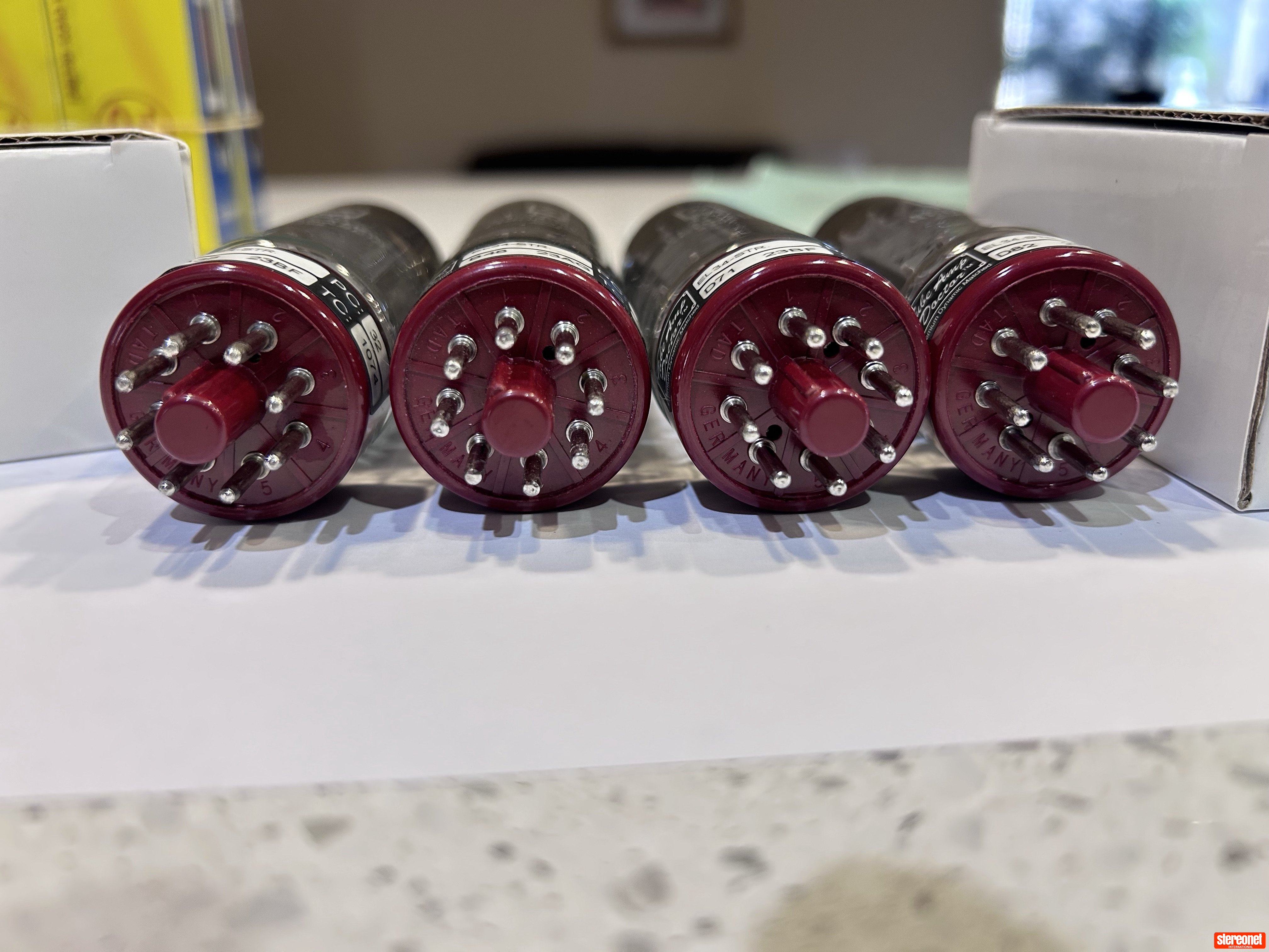 TAD EL34-STR RED BASE TUBES MATCHED QUAD Valves/Tubes - Free and ...