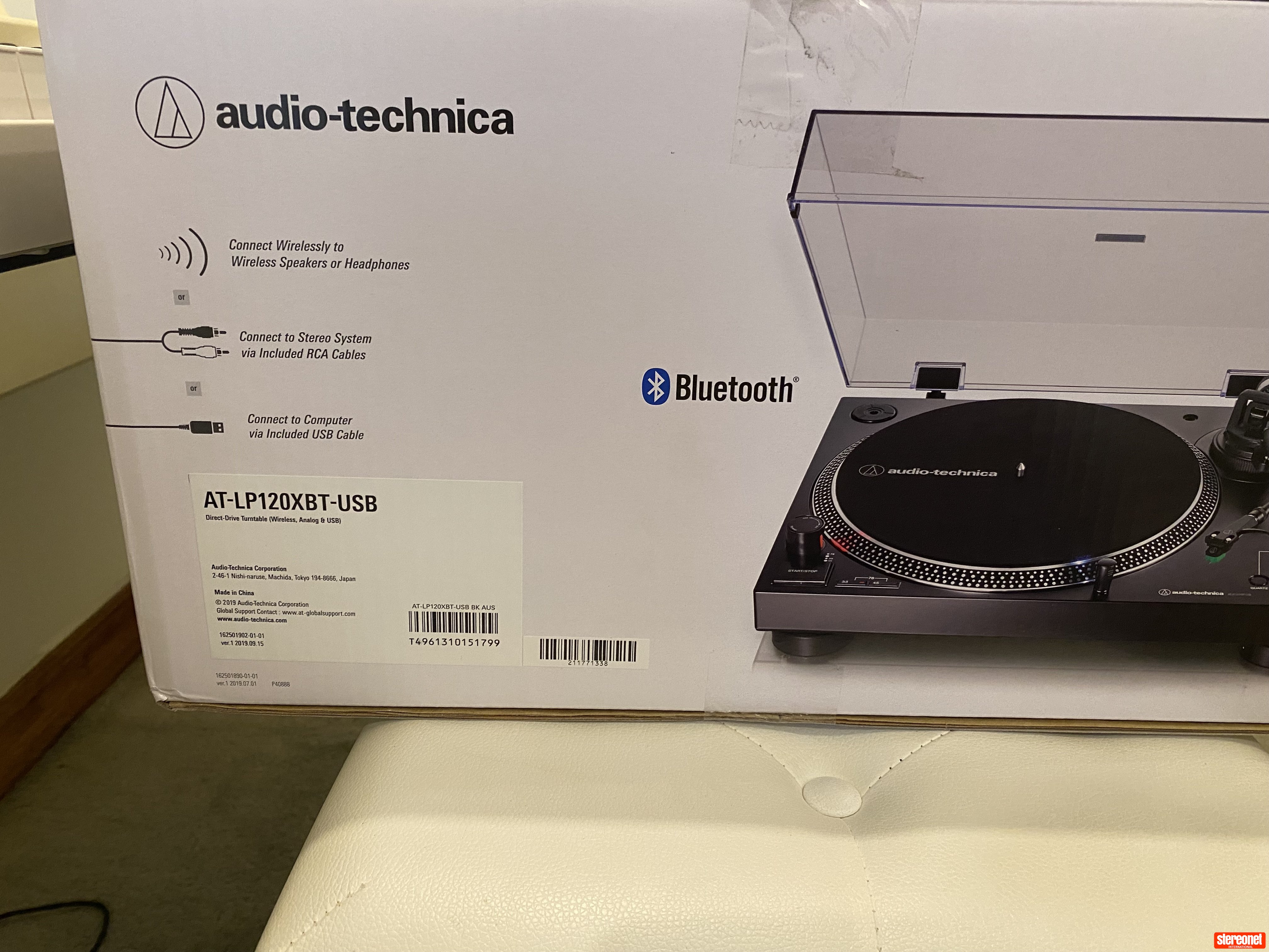Audio Technica AT LP120XBT-USB Turntable - Turntables & Record Players ...