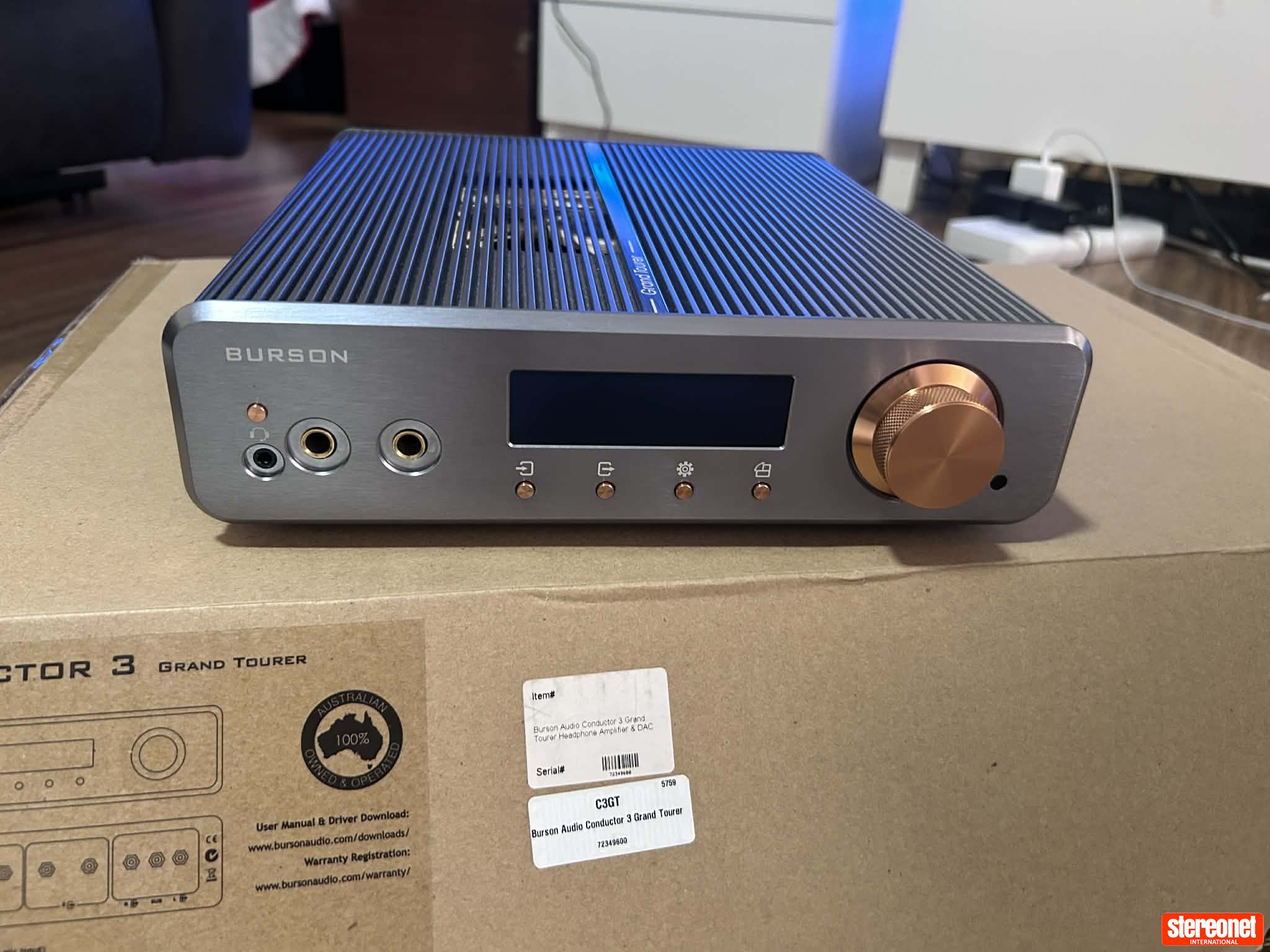 Burson Audio Conductor 3 Grand Tourer Headphone Amplifier (with DAC ...