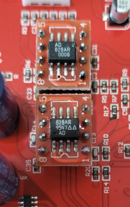 "AD828" preamp board with tone controls - Stereo Amplifiers & Pre-Amps - StereoNET