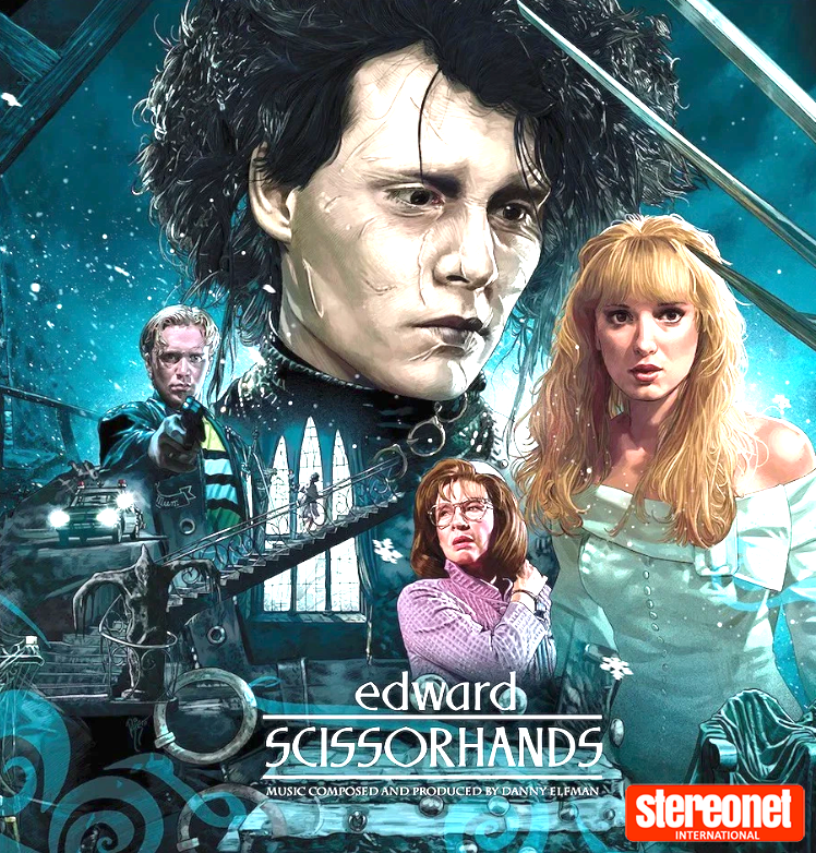 Danny Elfman – Edward Scissorhands 2021 US BLUE w/white splatter ...