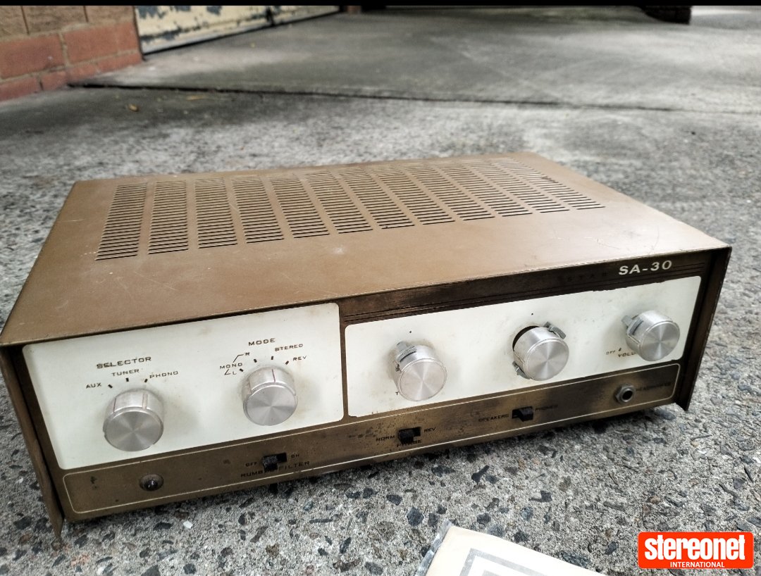 Star SA-30 Integrated Amplifier (Valve) - Integrated Amplifiers - StereoNET