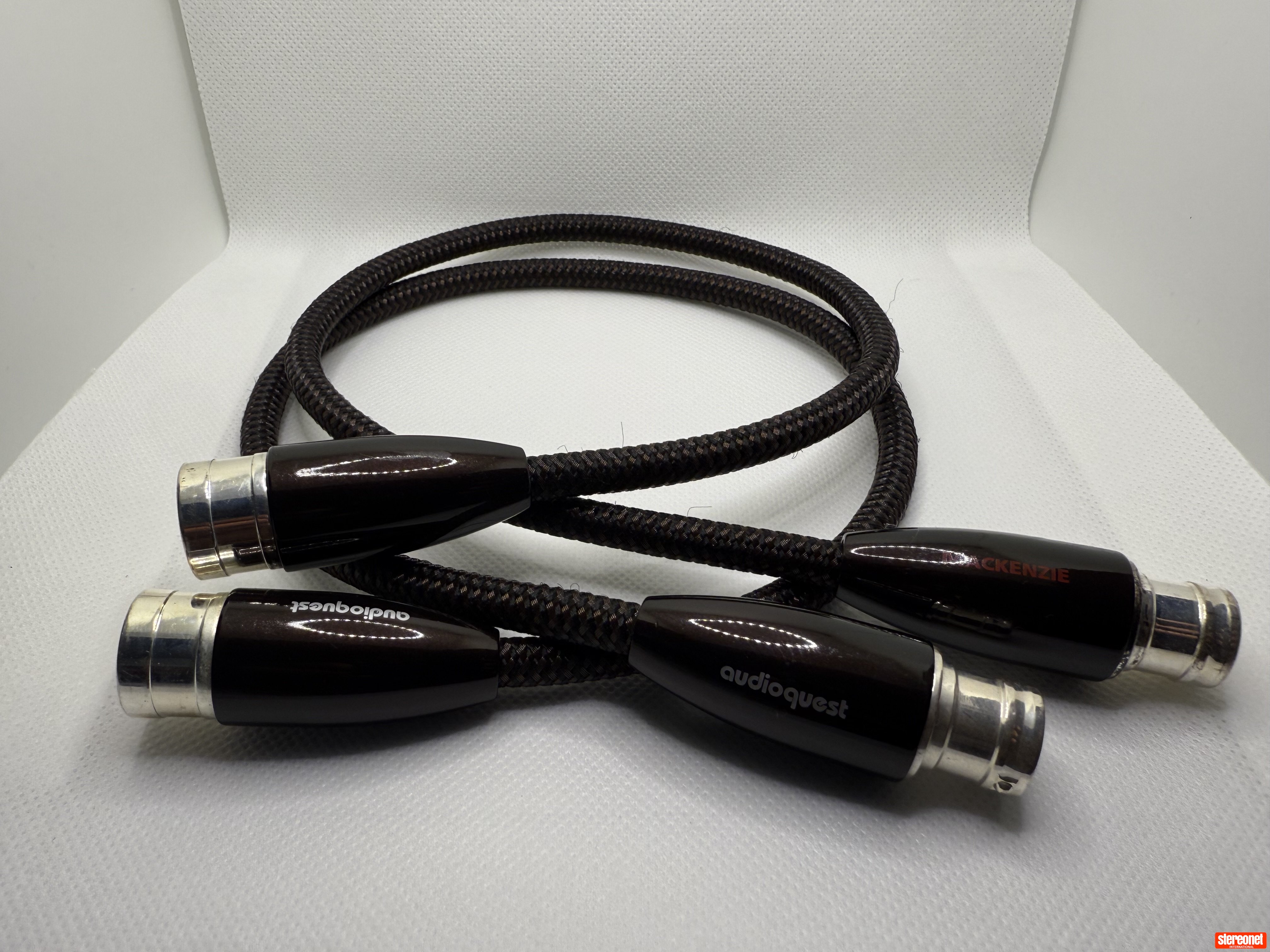 AudioQuest XLR Pair Mackenzie Interconnect Interconnect Cables (XLR ...