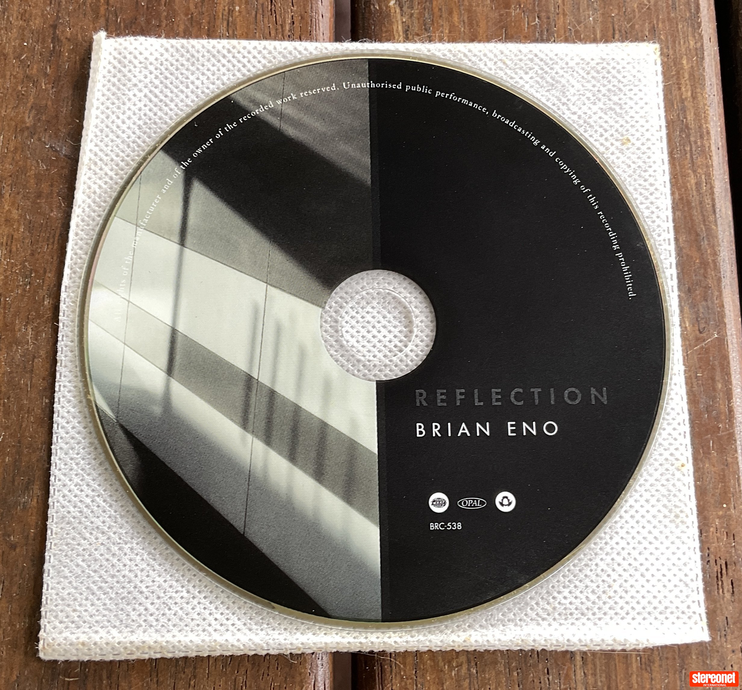 Brian Eno "Reflection" CD - CD / SACD - StereoNET